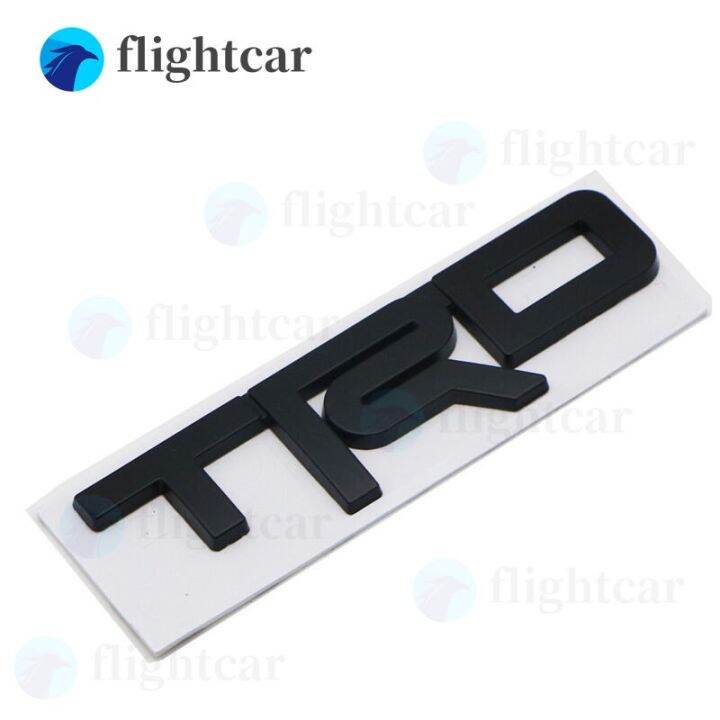 （FT）3D Metal TRD Logo Car Stickers and Decals For TOYOTA Vios Yaris ...