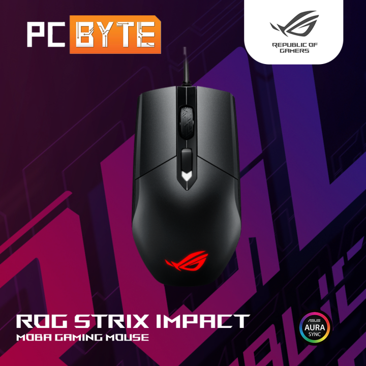 Asus P303 ROG Strix Impact Gaming Mouse | Lazada