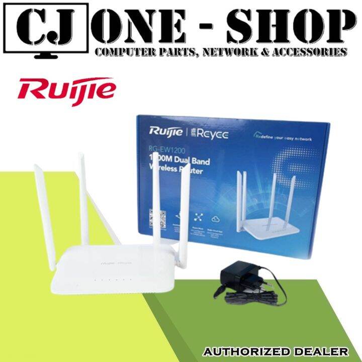 RUIJIE RG-EW1200 1200M DUAL-BAND WIRELESS ROUTER | Lazada PH