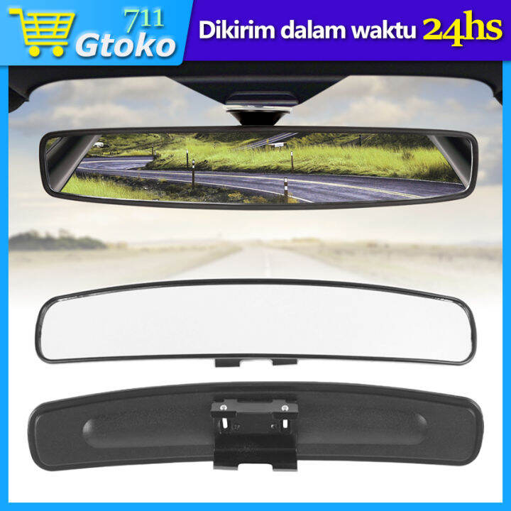 1Pcs Ultra View Besar Kaca Spion Dalam Universal HD Mobil Tampak ...