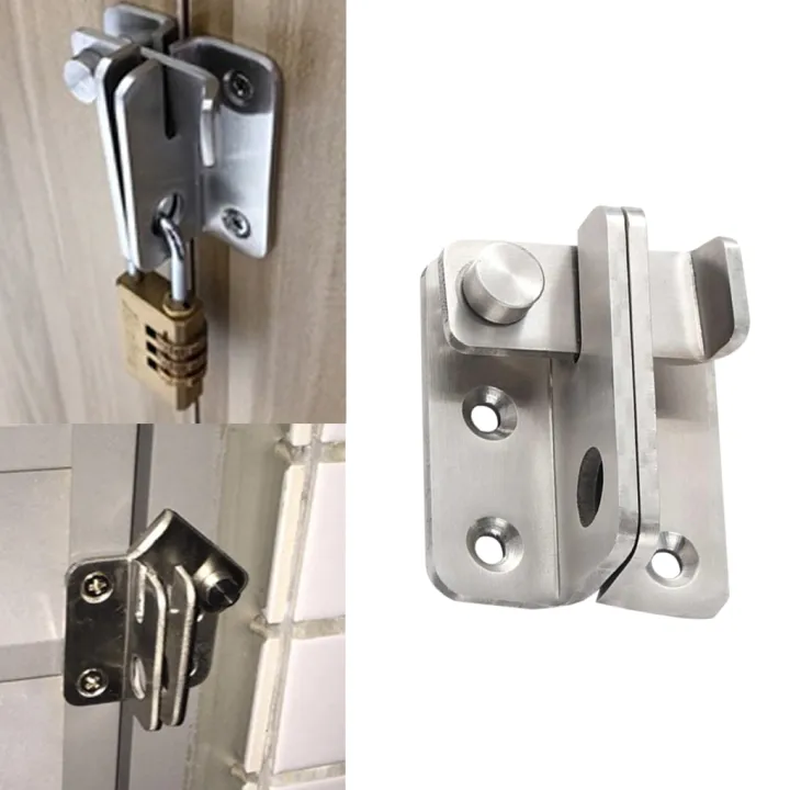Stainless Steel Safety Door Lock Protection Door Latch Lock Buckle Anti ...