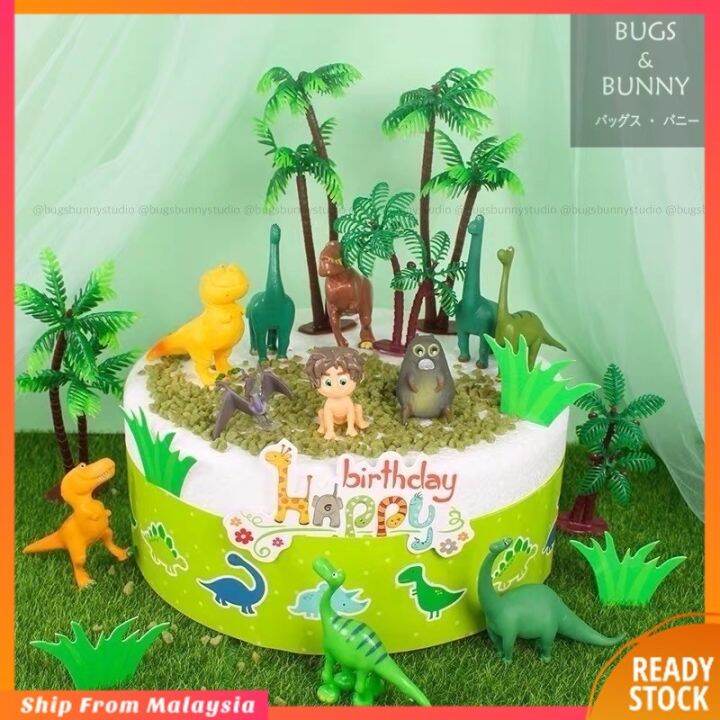 Coconut Tree Cake Topper or Animal Forest Beach Zoo Theme Cake ...