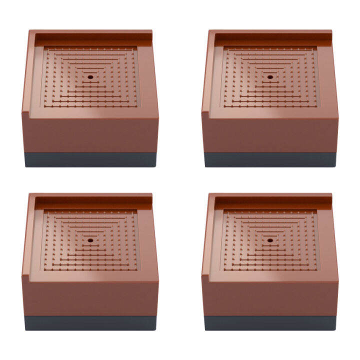 Furniture Bed Risers 3 Inch Heavy Duty Adjustable Couch Desk Lifts Leg ...