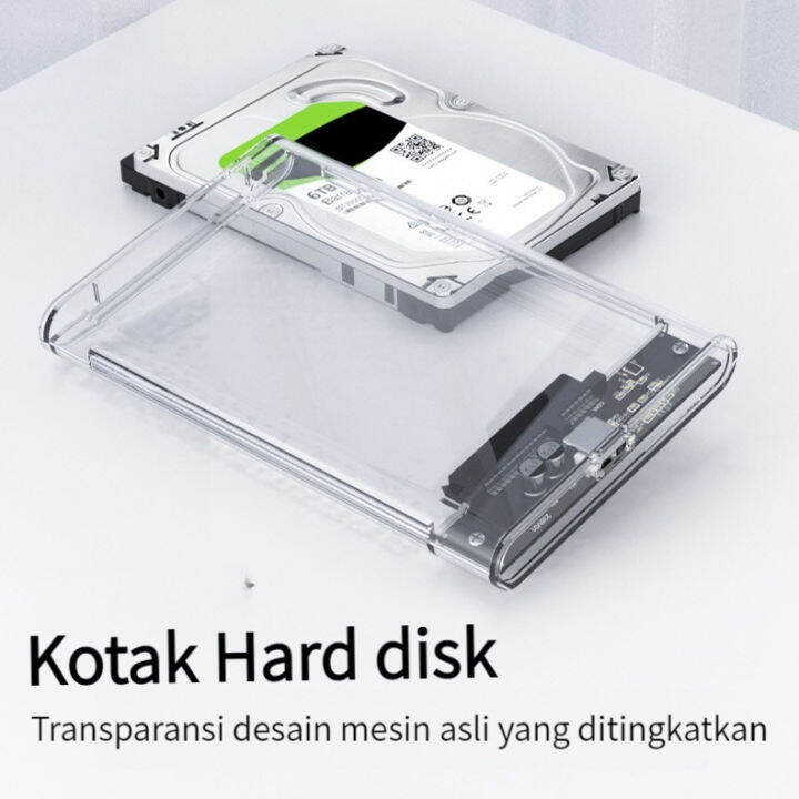 Casing Hardisk External HDD SSD External Case 2.5 Casing Hardisk External HDD SSD External Case 2.5
