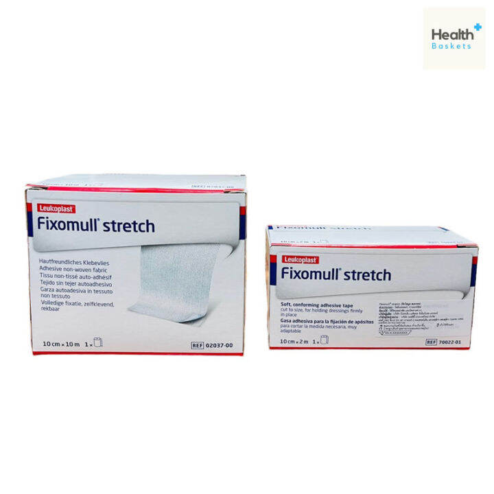 Fixomull stretch ฟิกซ์โซมูล แผ่นเยื่อกระดาษปิดแผล **มี 2 ขนาด | Lazada ...