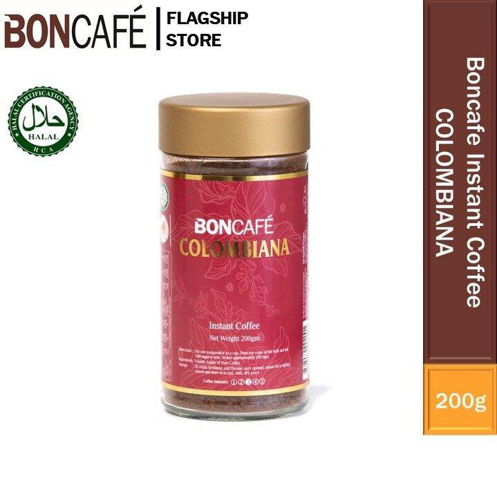 Boncafe Colombiana Instant Coffee 200g | Lazada