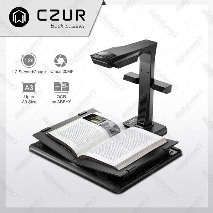 Scanner Buku - CZUR M3000 Pro - 1,2 detik A3 | Lazada Indonesia