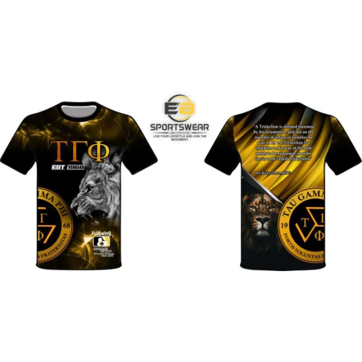 Tau Gamma Phi Triskelion T Shirt Sublimation Print Lazada Ph