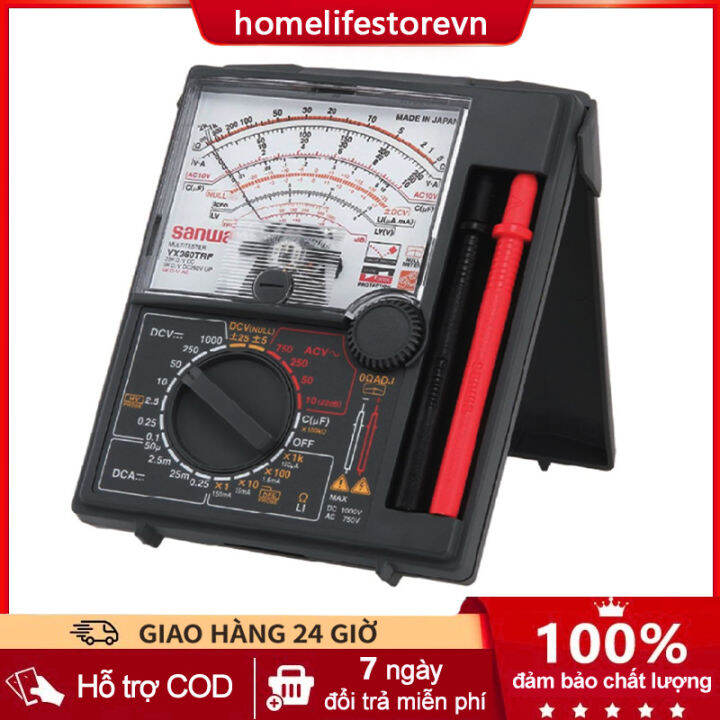 Sanwa Yx 360 TRD Analog Multi-Tester Multi-Meter Made in JAPAN Analogue ...