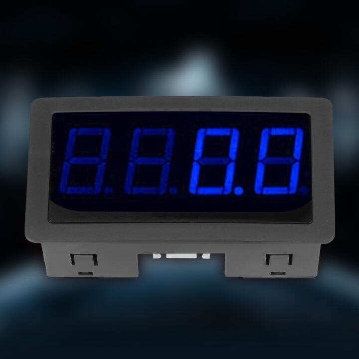 4 Digital LED Display Tachometer RPM Speed Meter Panel Inductive Hall ...
