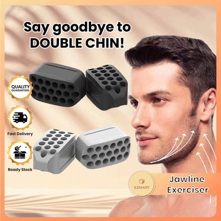 Jaw Training Jawline Exerciser Double Chin Black Chin Trainer Facial ...