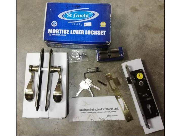 ST GUCHI MORTISE LEVER LOCKSET | Lazada