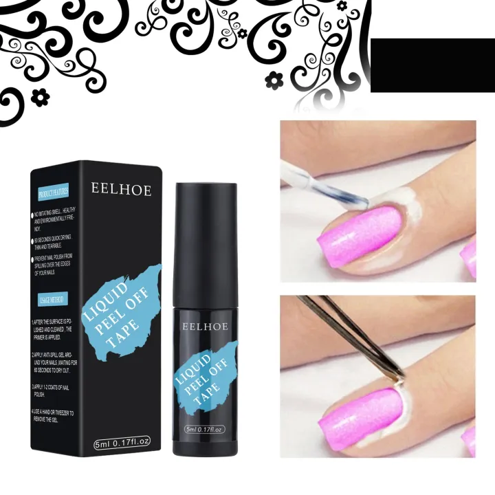 Liquid Nail Lacquer Tape Glue Off Peel Guard Peel Edge Latex Off ...