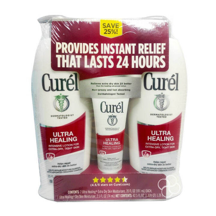 Curel Healing Lotion 591ml | Lazada PH