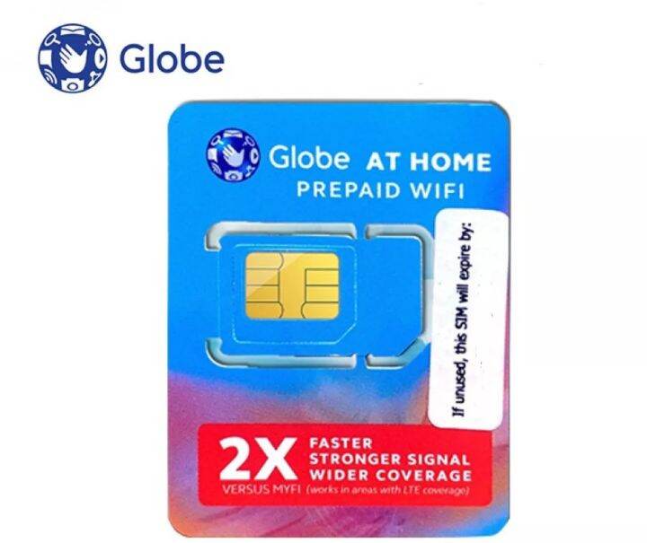 4G LTE 5G ready - Globe at Home SIMcard - FREE 100GB for 30 days / FREE ...