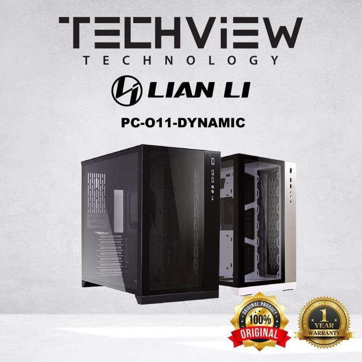 LIAN LI PC011 DYNAMIC ALUMINUM TG ATX CASE [PC TOWER] | Lazada