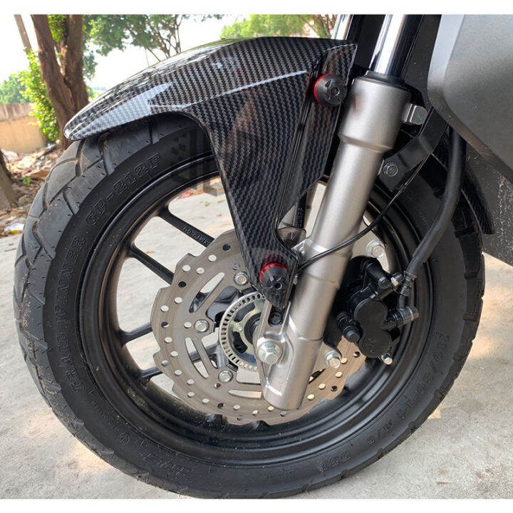 ADV160 FRONT FENDER CARBON MUDGUARD DEPAN ADV 160 CARBON PARTS CARBON ...