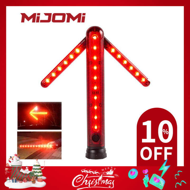 Mijomi L003 Led Road Flares Emergency Lights Safety Warning Flashlight