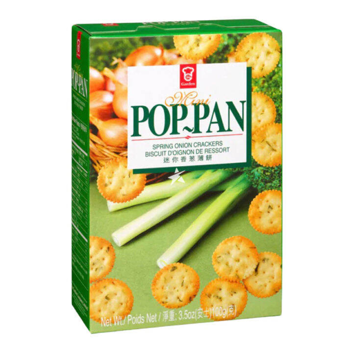 Garden Mini Pop-Pan Spring Onion Crackers | Lazada PH