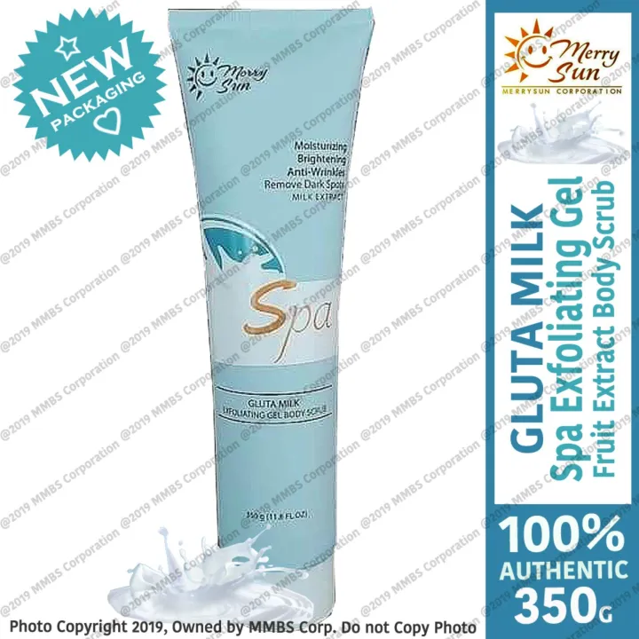 Authentic Merry Sun Spa Exfoliating Gel Fruit Extract Body Scrub 350ml ...
