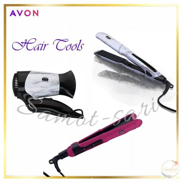 Avon Hair Tools - Marble Keratin Hair Straightener / Marble Hair Blower ...