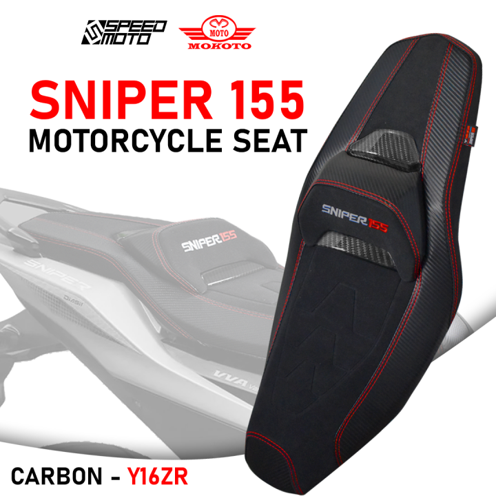YAMAHA SNIPER 155 CAMEL BACK SEAT ASSEMBLY WITH EMBROID LOGO Y16ZR ...