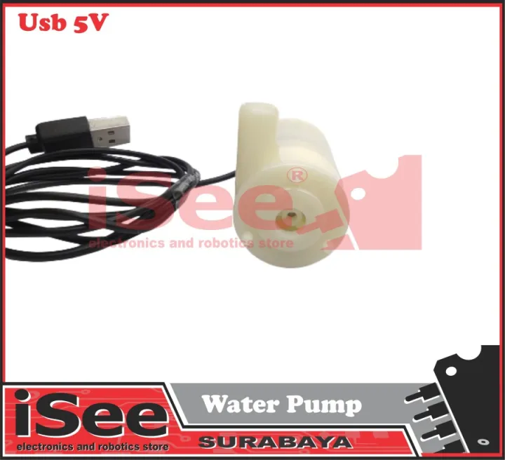 Micro DC 3-6V Micro Submersible Pump Mini water pump | Lazada Indonesia