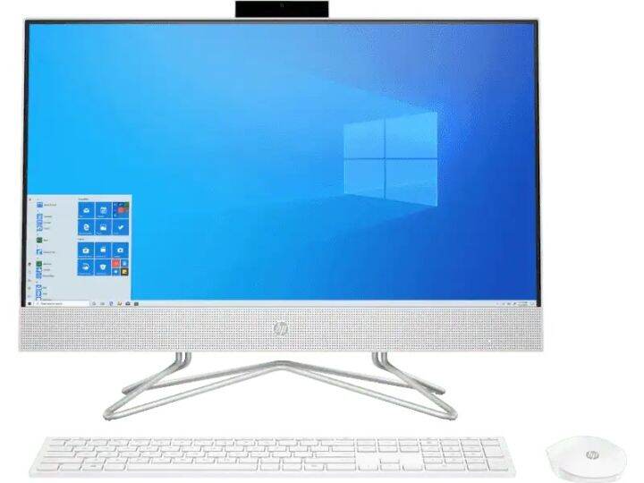 PC HP AIO 24-df1042d i5-1135G7/Snow White | Lazada Indonesia
