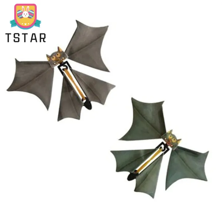 TS【ready stock】Magic Flying Bat Toys Reusable Magic Props Funny ...