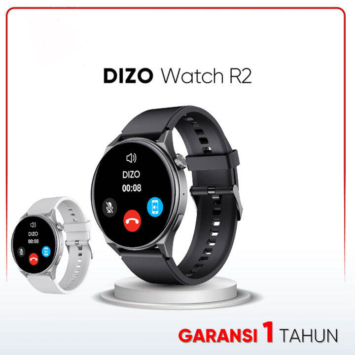 DIZO By realme techlife Smart Watch R2 Amoled Jam Tangan Smartwatch Dynamic Display 1.43inch ...