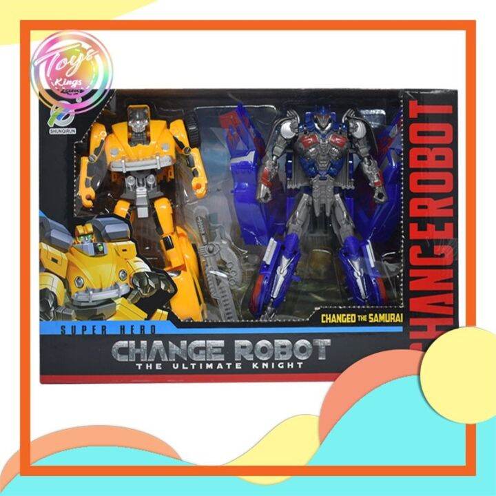 COD Toys Kingsland New 2 in 1 Robot Bumble Bee and Optimus Prime ...