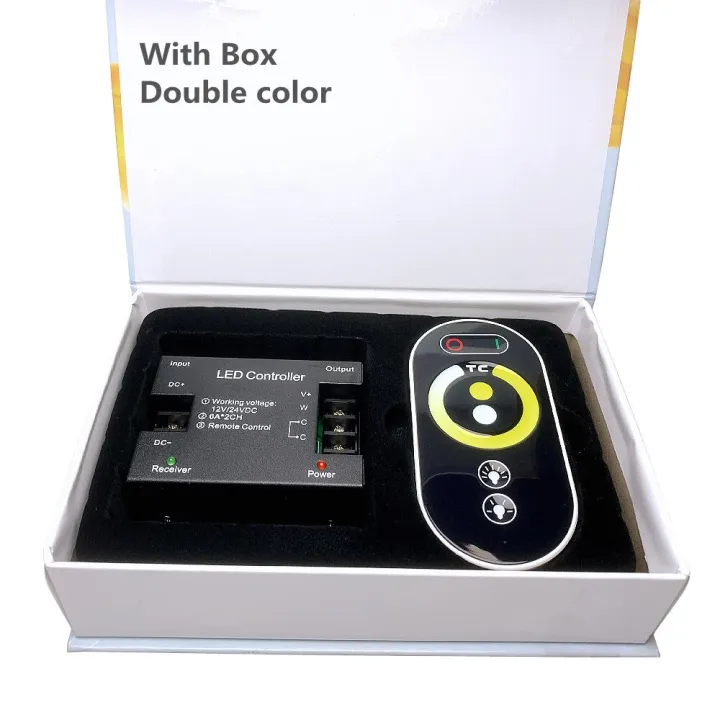 Touch Series LED Controller DC12V-24V RGB / Single Color / CCT RF ...