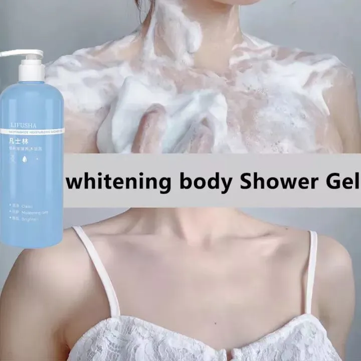 Vaseline Niacinamide Body Wash Permanent Whitening Shower Gel Fast Moisturizing for Dry Skin ...