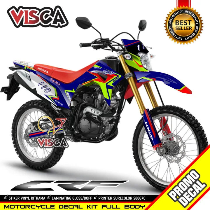 Decal CRF 150L Terbaru Full Body Decal CRF 150L Full Body Keren Stiker CRF 150 Full Body Terbaru ...