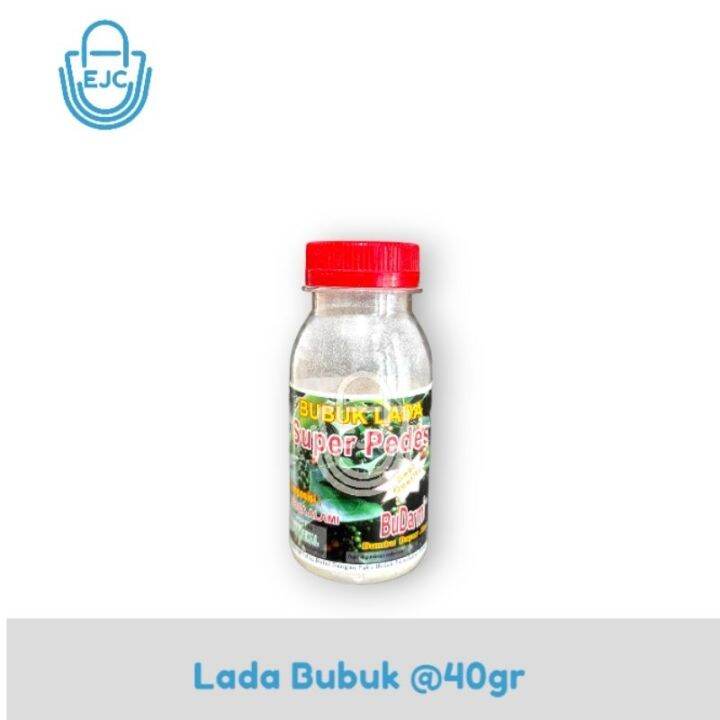 Lada Bubuk Merica Bubuk Pedes Bubuk Botol 40gr | Lazada Indonesia