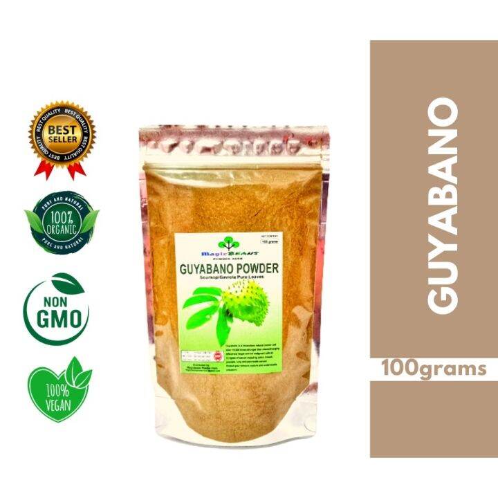 Hotguzhangqian98120 Guyabano Powder Tea (100 Pure and Organic ) Soursop ...