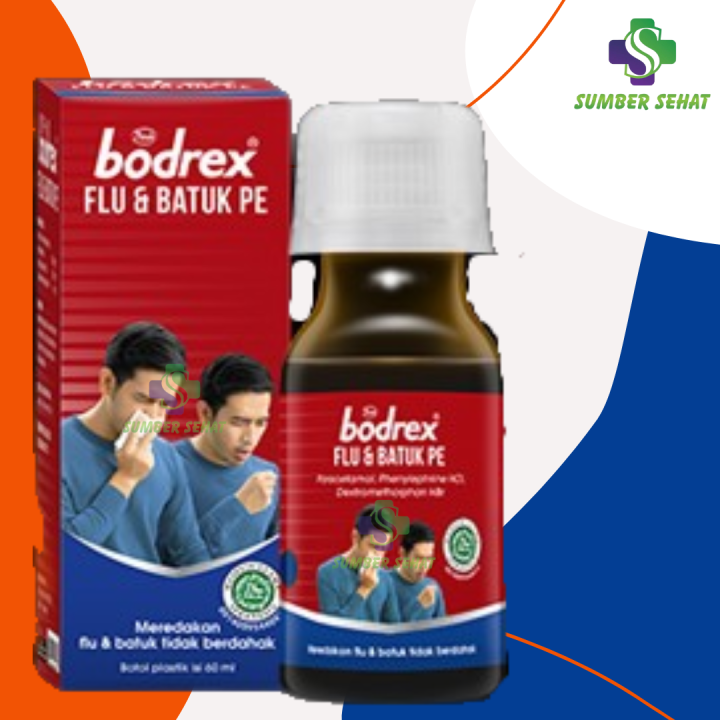 BODREX FLU DAN BATUK TIDAK BERDAHAK PE SIRUP 60 ML | Lazada Indonesia