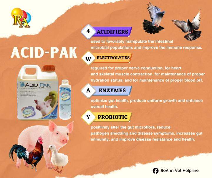 Acid Pak 4way Liquid 1liter | Lazada PH