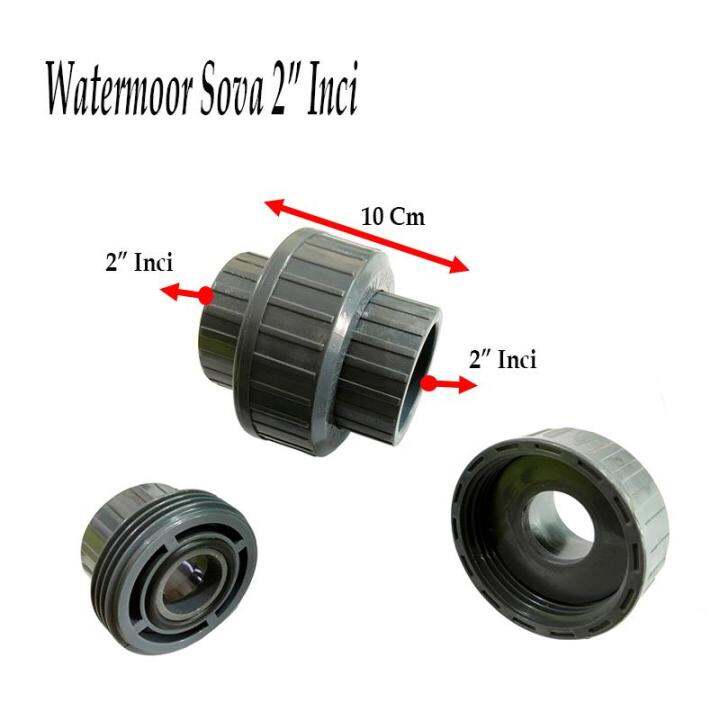 BJA - Watermur/ Water Mur/ Watermoor/ W.Mur PVC 2" | Lazada Indonesia
