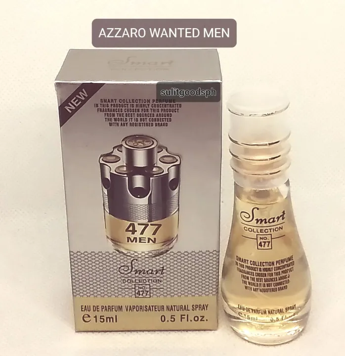 SMART COLLECTION PERFUME NO. 477 FOR MEN 15 ML EDP | Lazada PH
