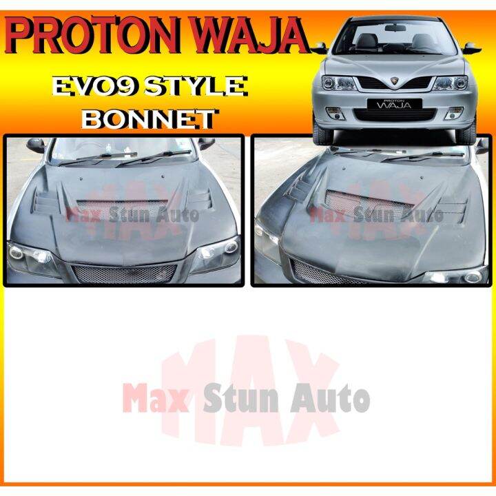PROTON WAJA MMC WAJA CAMPRO CPS EVO9 LOOK FRONT BONNET (E9) BONET DEPAN ...