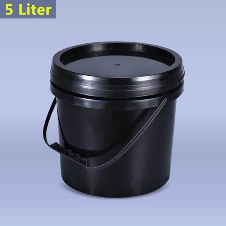 {traveler} Food Grade 5 liter plastic bucket with handle and Lid ...