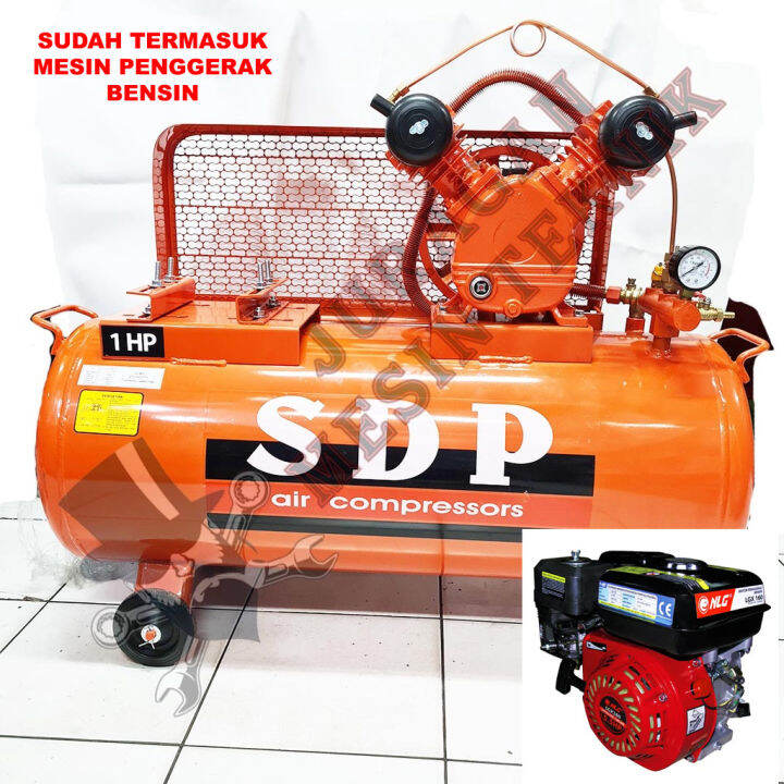 Mesin Kompresor Bensin 1HP SDP by Shark 1Pk + Engine GX160 GX 160 Siap Pakai | Lazada Indonesia