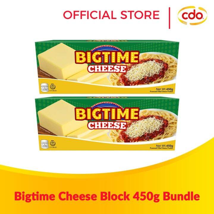 CDO BIGTIME Cheese 450g - Pack of 2 | Lazada PH