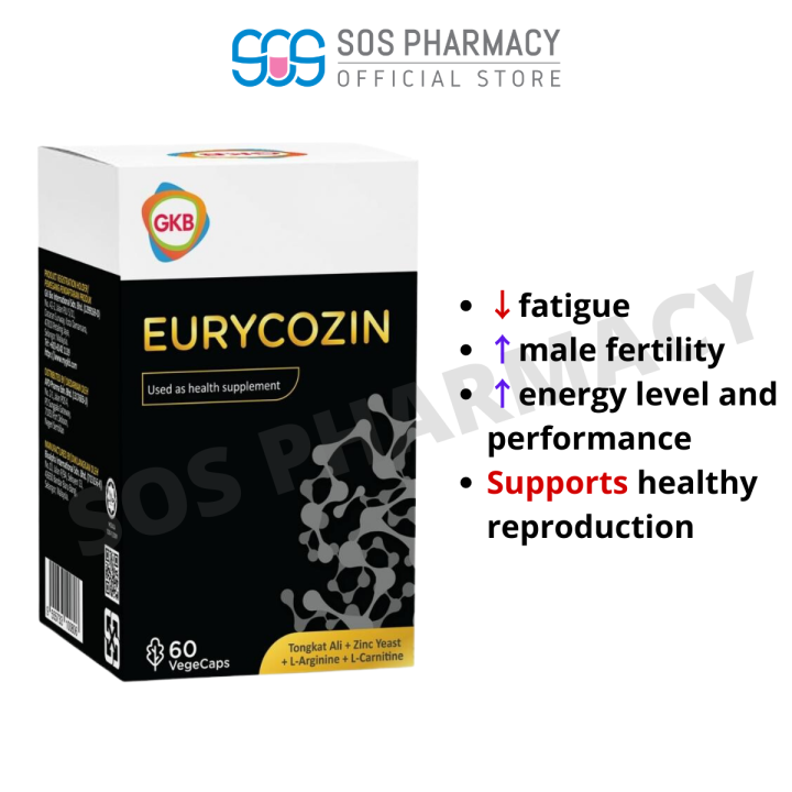GKB Eurycozin 60s (500mg) Improve Men Fertility 生育力 | Lazada