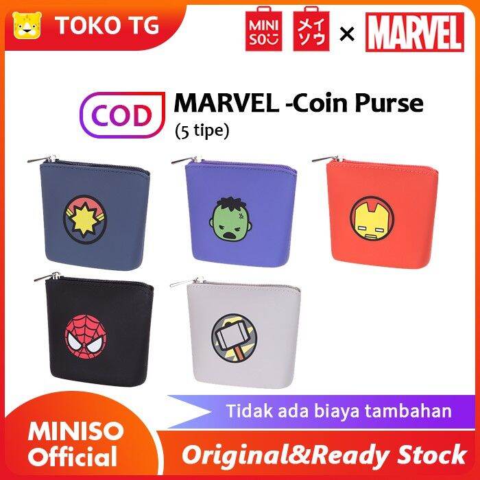 Miniso Marvel Coin Purse Kit Shape | Lazada Indonesia
