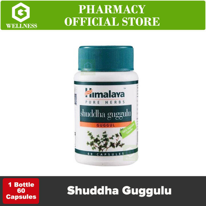 Himalaya Shuddha Guggulu 60's Supplement for Cholesterol ( Expiry July ...