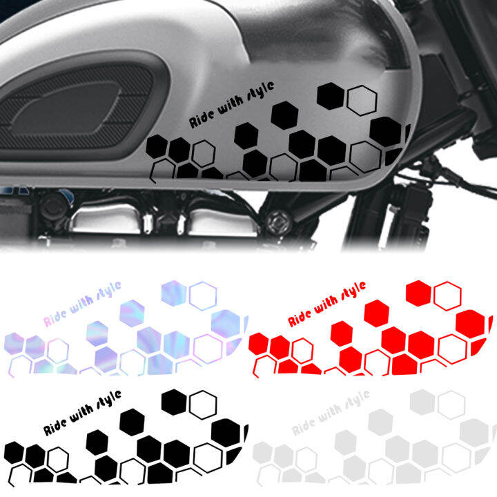 Colorful Honeycomb Hexagon Stylling Sticker Car Motorcycle Fashion ...