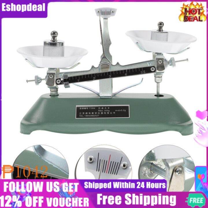Eshopdeal【Ready Stock】 Portable Pallet Balance Scale Laboratory Balance ...
