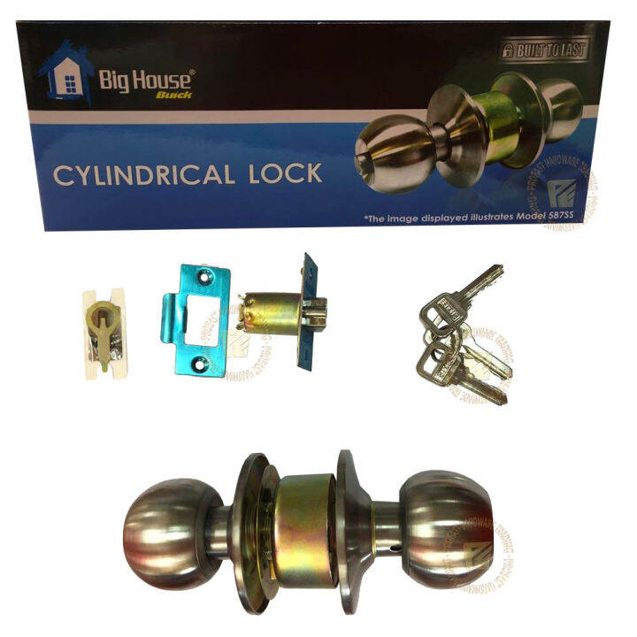 Big House Cylindrical Door Lock (BH587SS) | Lazada